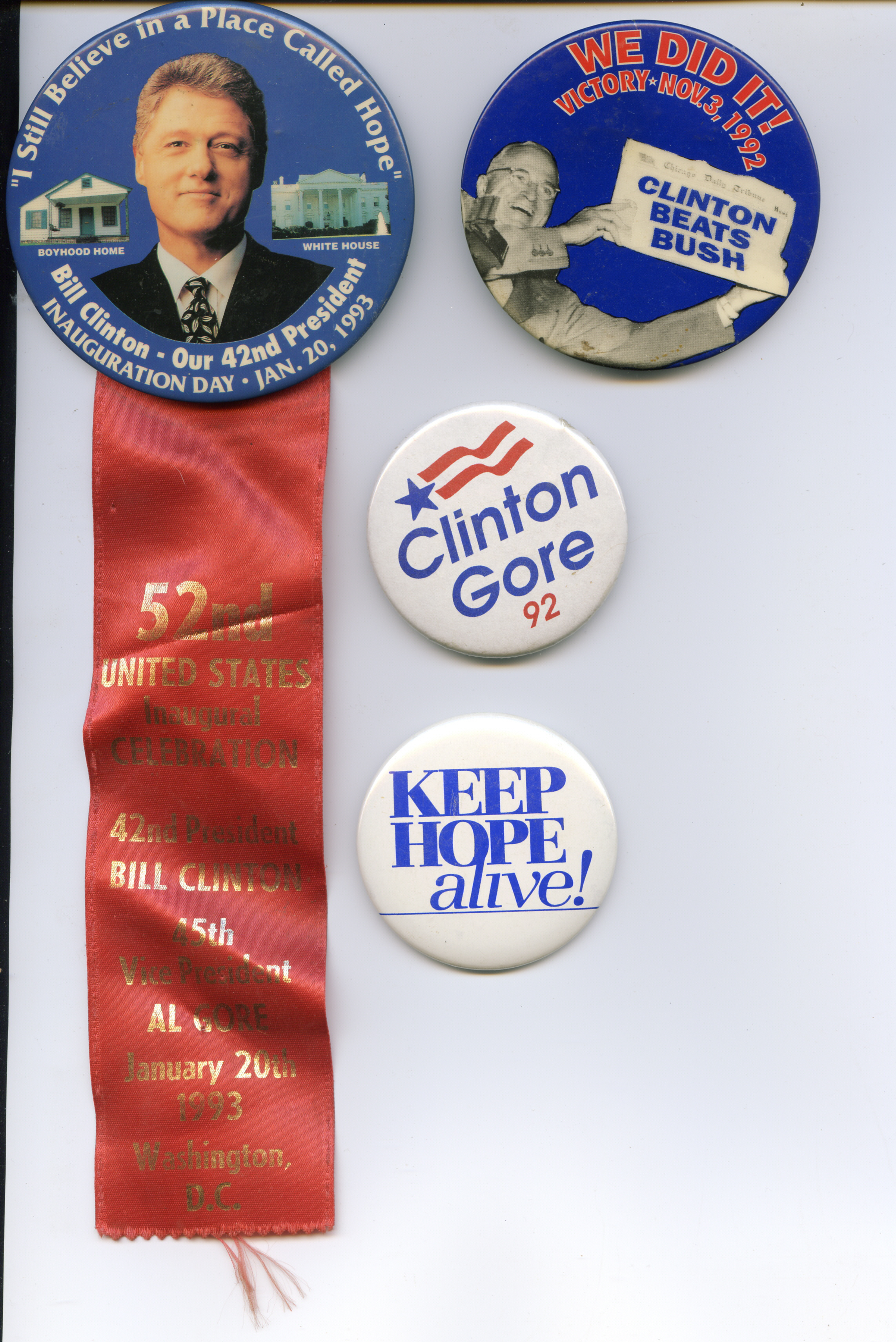 Bill Clinton buttons – GreyGal's